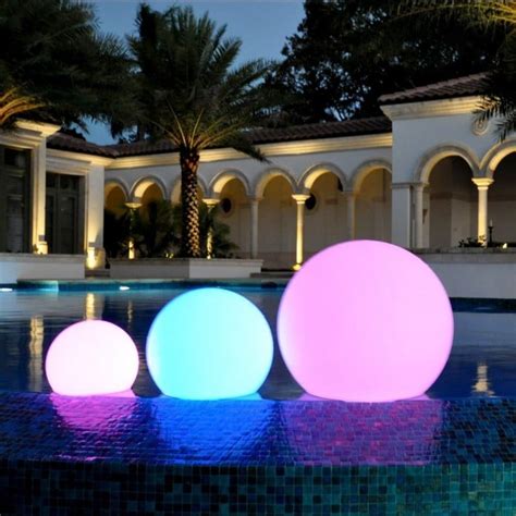 Orb Lighting Ideas For Pool And Patio