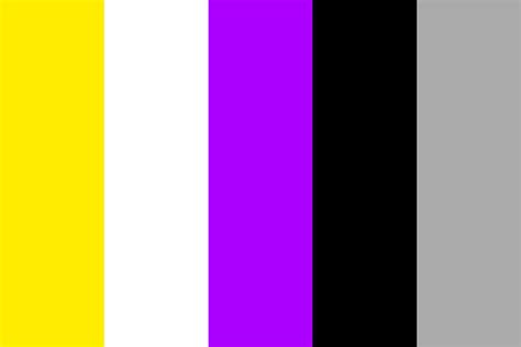 Non Binary Pride Color Palette