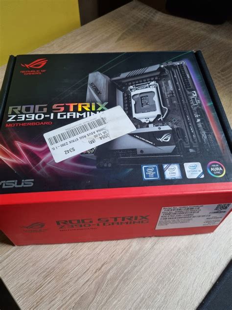 Płyta Główna Asus Strix Z390 I Gaming Mini Itx 12776443790 Oficjalne Archiwum Allegro