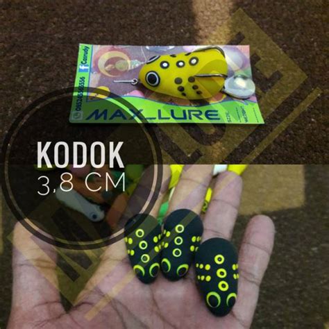 Soft Frog Frog Frogcork Fish Bait Maxlure Shopee Malaysia