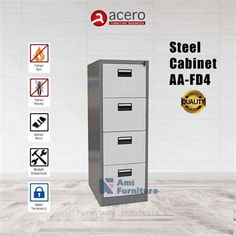 Jual Lemari Arsip Rak Arsip Rak Kantor Besi Box File Murah Aa Fd4