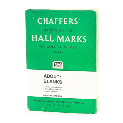 Hall Marks Notebook About Blanks