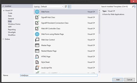Aplicacion Web Con Asp Net Hola Mundo En C Y Visual Studio Jonathan Melgoza