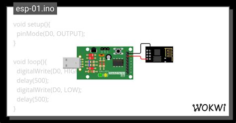 Esp 01 Ino Copy Wokwi ESP32 STM32 Arduino Simulator