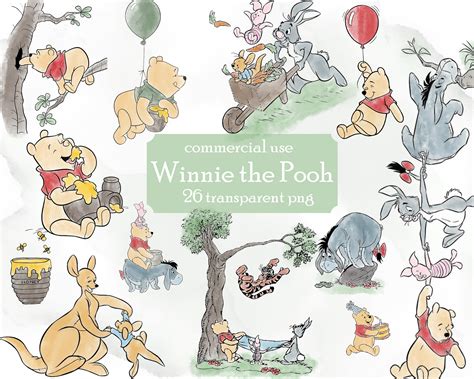 Free Winnie The Pooh Clipart Vintage Download Free Winnie The Pooh Clipart Vintage Png Images
