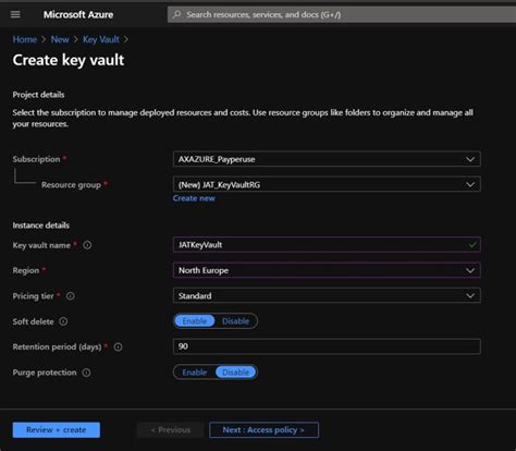 azure key vault and msdyn365fo setup certificates and passwords juan