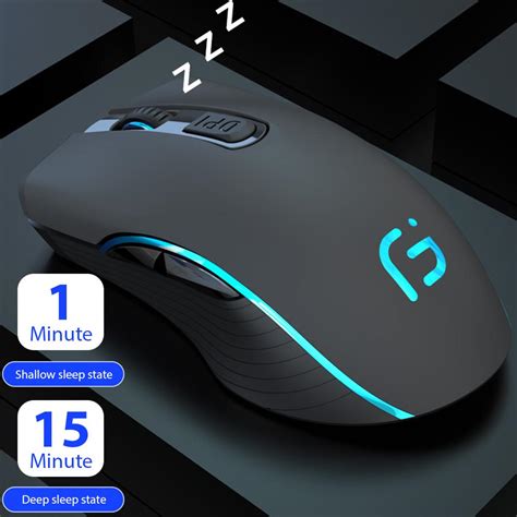 24g Wireless Gaming Mouse Ergonomic Durable Charg Grandado