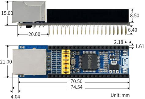 Ethernet Pico Eth Ch Raspberry Pi Pico