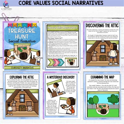 Character Traits Core Values Social Narrative Stories Bundle Sel Emotions