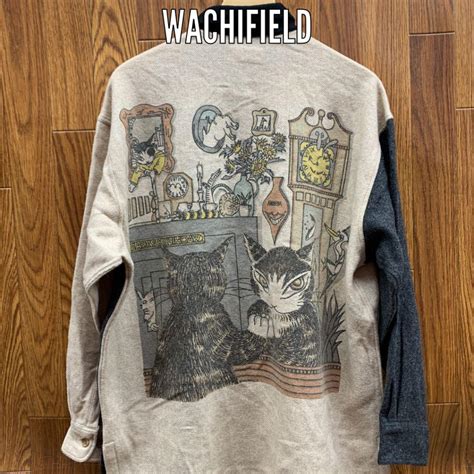 注文 わちふぃーるど Wachifield メンズ ウールシャツ