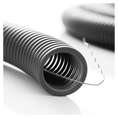 06632 Conduit Icta Standard D 32mm Pour Courant Fort Avec Tire Fils Ral7024 Legrand