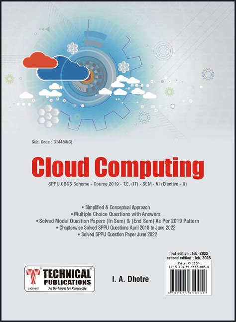 Cloud Computing For Sppu 19 Course Te Sem Vi It 314454c Elec