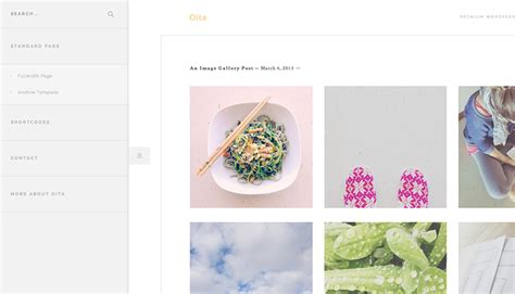 Premium Repsonsive Off Canvas WordPress Theme Oita ElmaStudio
