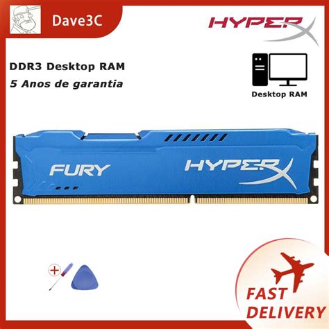 Hyperx Ddr3 Ram 8g 4g 1600mhz 1333mhz Memória Para Pc Pc3 12800u U Dimm