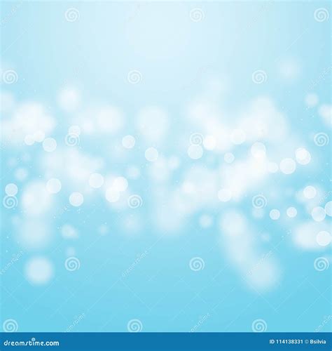 Bokeh Background Light Blue Soft Bokeh Background Stock Image Image