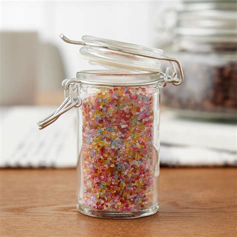 24 Pack Mini Glass Round Jar With Latch By Ashland®