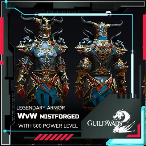 GW2 Legendary WvW Armor Mistforged