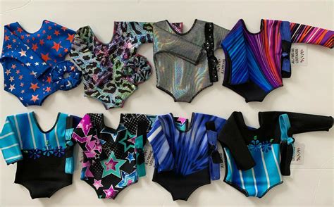 Gymnastics Dance Leotard Swimsuit Clothing To Fit 18 American Girl