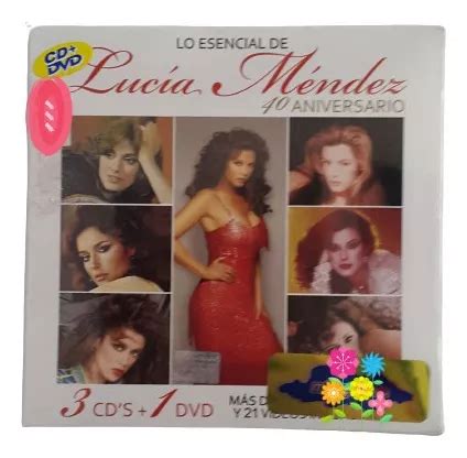 Cd Triple Dvd Lucia Méndez Lo Esencial 40 Aniversario MercadoLibre