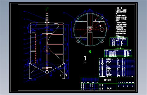 pH调节罐 AutoCAD 2004 模型图纸下载 懒石网