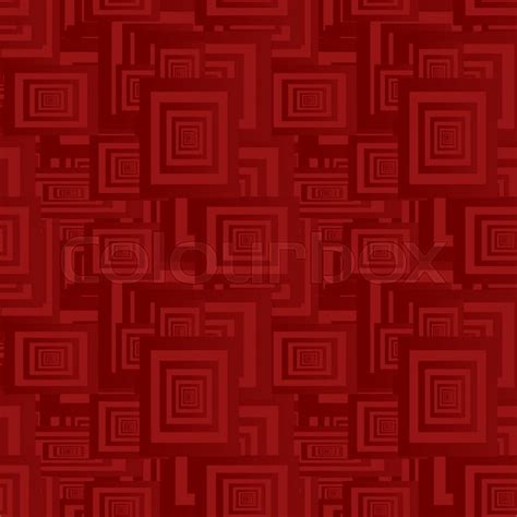 Maroon Seamless Rectangle Pattern Stock Vector Colourbox