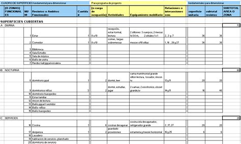 Programa Vivienda Unifamiliar En Doc Cad