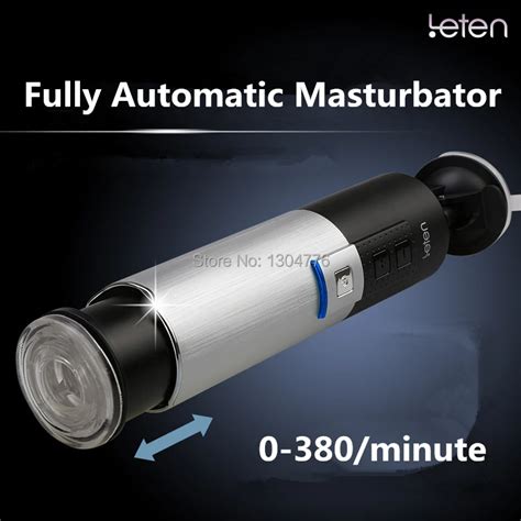 Leten Sex Product Piston Super Fast Retractable Automatic Male