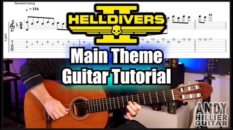 Helldivers 2 Main Theme Guitar Tutorial Chords Chordify