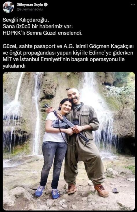 Son Dakika İfadesi Ortaya çıktı Hdpli Semra Güzel Tutuklandı Son