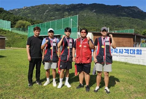 울산 북구청 사격팀 경찰청장기 대회 클레이 종합우승 파이낸셜뉴스