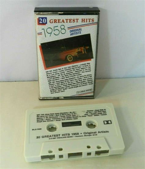 Greatest Hits Cassette Tape Original Artists Cassettes