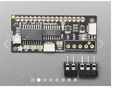 My 12cspi Lcd Backpack For 3v 5v Is Not Working Interconnect