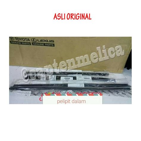 Jual ORI Pelipit Plipit Lis List Karet Bawah Jendela Kaca Pintu DALAM