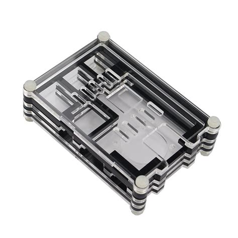 Raspberry Pi Layers Acrylic Case Box Enclosure Transparent