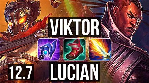 VIKTOR Vs LUCIAN MID 10 1 8 67 Winrate Legendary BR Master