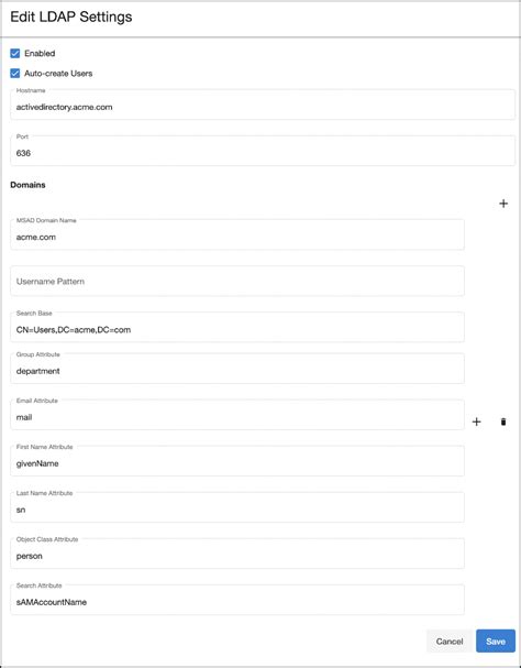 Ldap Active Directory