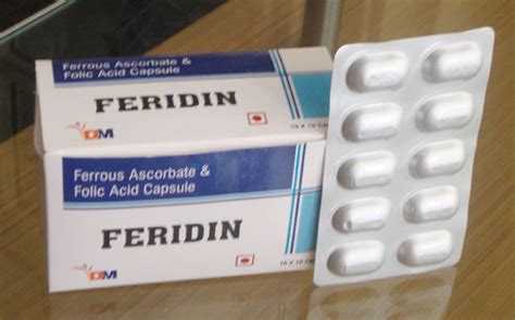 D M Pharma Ferrous Ascorbate And Folic Acid Capsules Third Party