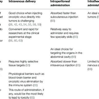 Advantages And Disadvantages Of Two Different Routes For Delivering