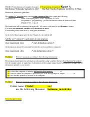 Engr Cprogram 25 C1 Homework2 PartA Circle Values F23 Pdf ENGR 197