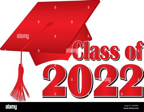 Class Of 2022 Graduation Cap Stock Vector Image And Art Alamy