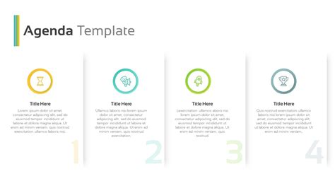 Agenda Infographics SlideBazaar