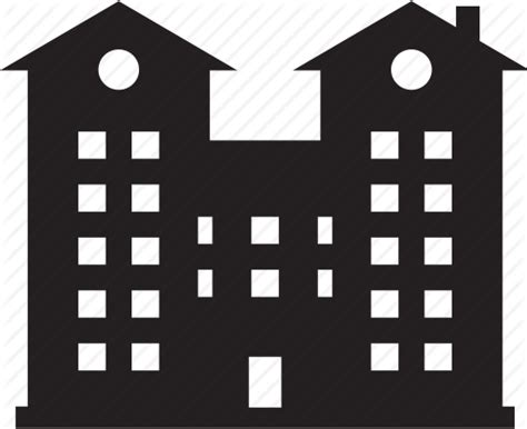 Black Building Icon Png Free Icons Library