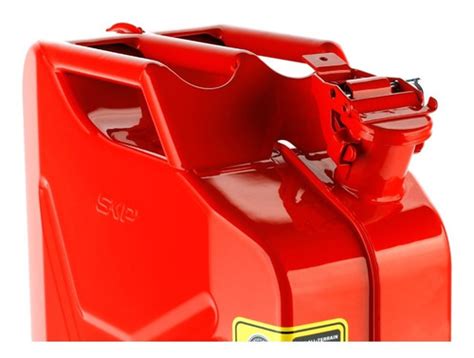 Tanque Bidon L Gasolina Metalico Rojo Skp Jeep Rzr Canam Meses Sin Intereses