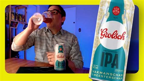 Grolsch Ipa Somi Beercast Review Youtube
