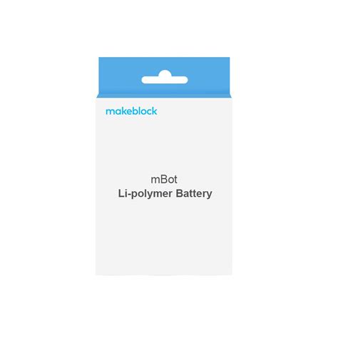 37v Rechargeable Li Polymer Battery For Mbot Robot Kit