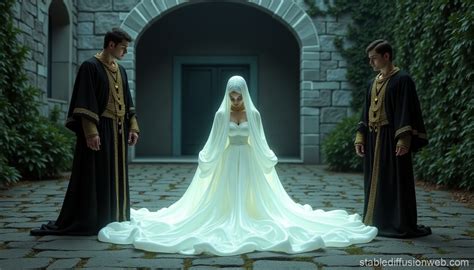 Luminous Ectoplasm And Medieval Figures Stable Diffusion Online