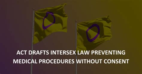 Act Presents Landmark Intersex Surgery Protection Laws