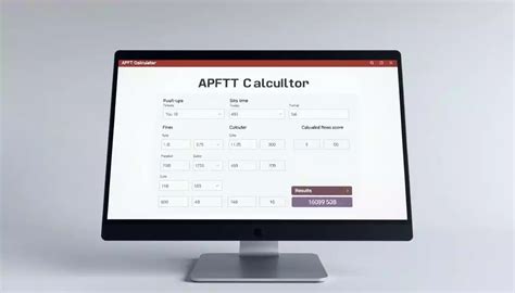 Army Physical Fitness Test Calculator Apft Score Calculator