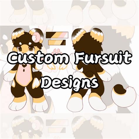 Custom Character Designs Custom Fursuit Designs Adoptable Fursona