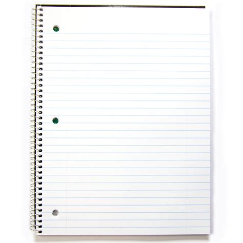 Class Notes® 1 Subject Wirebound Notebook Wide Rule 70 Sheets Red